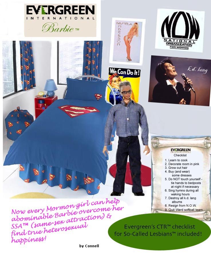 Barbie and Ken Endowed Mormon Garments Temple Salamander Society